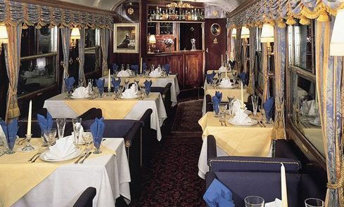 The Imperial Train, Salon Bleu